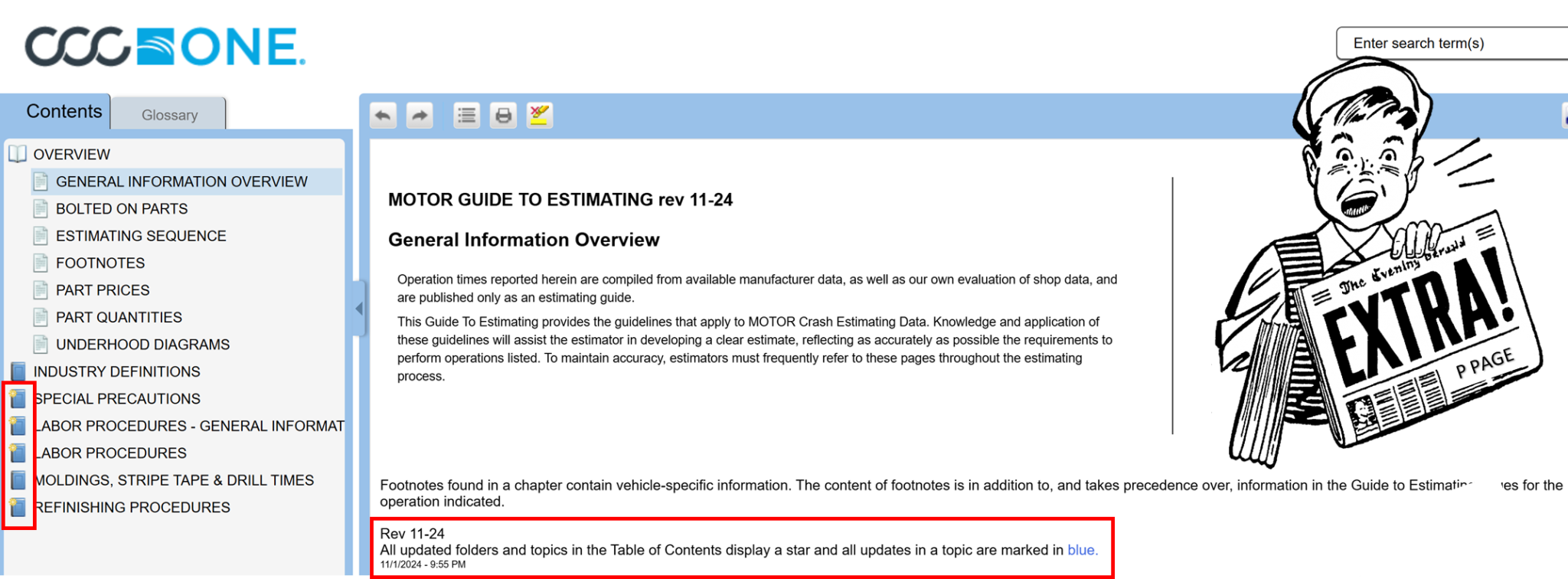 Estimate Tip - CCC - MOTOR Guide to Estimating (GTE) Updates | The DEG